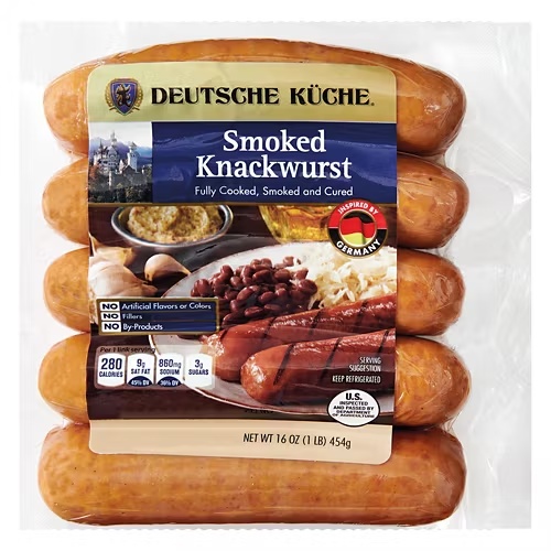 SmokedKnackwurstSausage,16oz - ALDI Grocery Stores - Quality Food ...